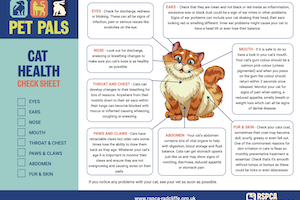 Pet Health Check Sheets – RSPCA Radcliffe Animal Centre
